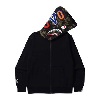 A Bathing Ape Limitierte Auflage Camo Wendbare Hoodie Schwarz - - Sweatshirts & Hoodies - Herren - Schwarzk - M