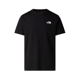 The North Face Homme, Sport, Noir, Taille: XS M Mountain Sketch Regular Short Sleeve