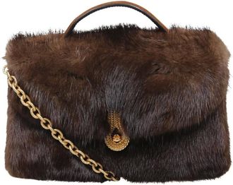 Amato Daniele Mini sac &agrave; main Queen Altrove - Femme - Sacs - Brun - Taille: ONE Size
