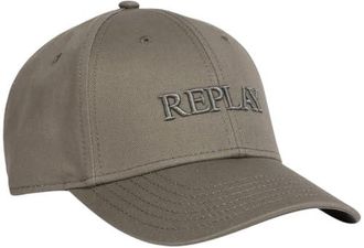 Replay Ax4161 Casquette de Baseball, 0844 Dusty Olive, Taille Unique Mixte