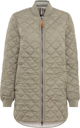 Camel Active Damen Steppmantel aus recyceltem Polyester Gr&uuml;n, womenswear-48