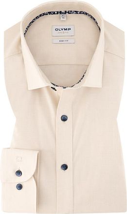 Olymp Herren Hemd beige