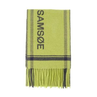 Sams&oslash;e & Sams&oslash;e Samelia Schal - - Accessories - Damen - Gr&uuml;n - ONE SIZE