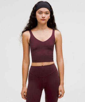 lululemon Align Tanktop f&uuml;r Frauen - Gr&ouml;&szlig;e 14 in Garnet