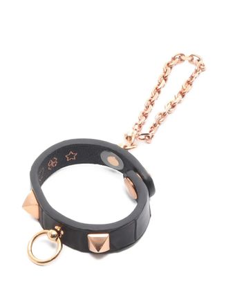 Herm&egrave;s barrette Rivale &agrave; effet peau de crocodile (ann&eacute;es 2010) - Noir