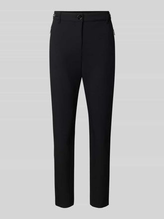 Marc Cain Slim Fit Hose mit Rei&szlig;verschlusstaschen