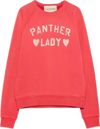 Valentino Panther Lady Sweatshirt