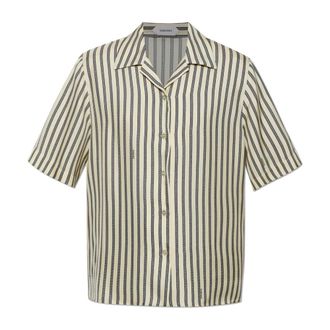 Versace Das Meandros Seidenhemd - - Blouses & Shirts - Damen - Beige - M