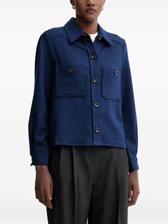 Sessun long sleeve shirt - Blau