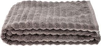 Zone Denmark Inu Strandtuch. Schnelltrocknendes Badehandtuch oder Saunahandtuch, Extra Groß, aus 100% Baumwolle, 180 x 100 cm, Taupe