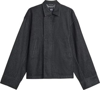 Yohji Yamamoto Blouson en jean - Homme - Vestes - Noir - Taille: XS