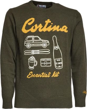 MC2 Saint Barth Homme, Pulls, Vert, Taille: XL Heron Sweater