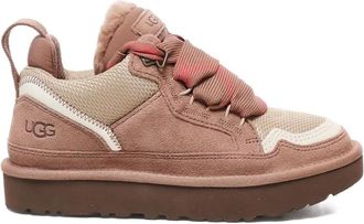 UGG Ugg, Femme, Chaussures, Multicolore, Taille: 38 EU Baskets en Cuir Rose