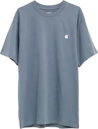 Carhartt Work in Progress Homme, Tops, Bleu, Taille: L S/S Madison T-Shirt