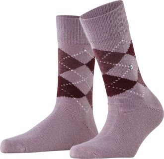 Burlington Damen Socken Whitby W So weich und warm gemustert 1 Paar, Blau Azure 6327, 36-41