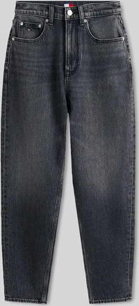 Tommy Jeans Mom Fit Jeans aus reiner Baumwolle im 5-Pocket-Design