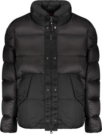Parajumpers Zweifarbige Polyamid-Jacke in voller L&auml;nge - - Jackets - Herren - Schwarzk - M