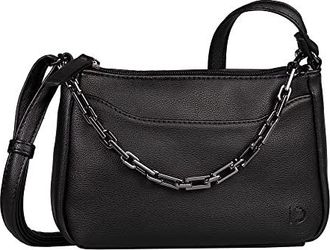 Tom Tailor Denim TOM TAILOR, DENIM bags Cheryl Sac à bandoulière pour femme Petit Noir, Einheitsgröße