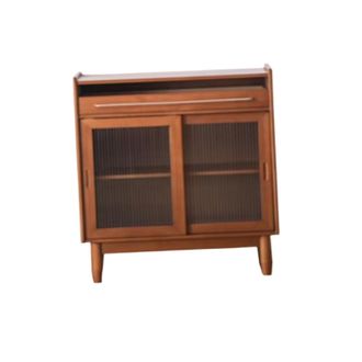 Generic Sideboard, freistehender Doppelt&uuml;rschrank mit Schiebet&uuml;ren aus geh&auml;rtetem, stapelbare Aufbewahrungseinheit, geeignet for K&uuml;chen und Eingangsbereiche(C