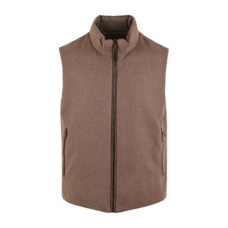 Moorer Falieri-LS9 Wendeweste - - Jackets - Herren - Braun - M