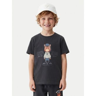 Beverly Hills Polo Club T-Shirt P-SS26B-TS0135 Dunkelblau Regular Fit
