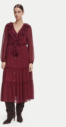 Morgan Kleid f&uuml;r den Alltag 261-ROMANCE Dunkelrot Regular Fit