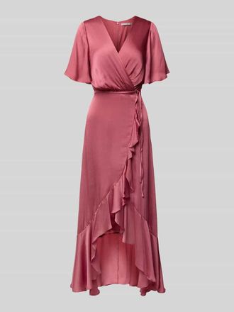 Christian Berg Cocktail Abendkleid in Wickel-Optik