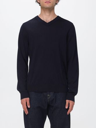 Paul Smith Pull &agrave; manches longues et col V en laine m&eacute;rinos