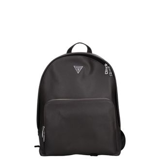 Guess Milano Rucksack aus Kunstleder - - Bags - Herren - Grau - ONE SIZE