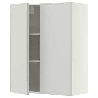 IKEA METOD Wandschrank mit B&ouml;den und 2 T&uuml;ren