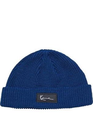Karl Kani Karl Kani Woven Signature Essential Fisherman Beanie blue, one size