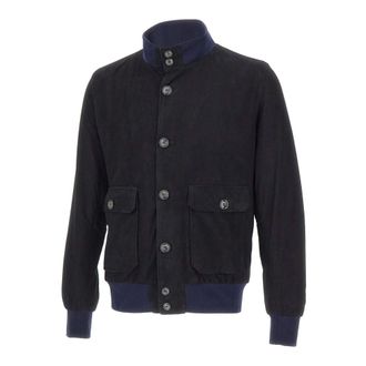 Barba Homme, Vestes, Bleu, Taille: L Vermont Jacket