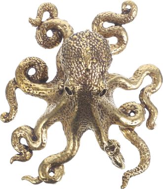 FAVOMOTO Ornamente Feng-Shui-Statue Tintenfischstatue Oktopus Badezimmerdekor Oktopus-Ornament Für Zu Hause - - Figuren Statuenfiguren Plüschtier Messing Gold 