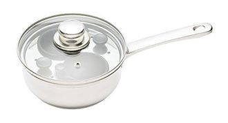 KitchenCraft Non-Stick Induction-Safe 2-Cup Egg Poacher / Saut&eacute; Pan, 16 cm (6.5)