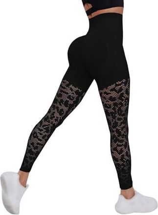 Generic Legging de yoga pour femme - Legging de levage des fesses pour femme - Pantalon de yoga respirant &agrave; s&eacute;chage rapide sexy et &eacute;l&eacute;gant - Legging de sport 