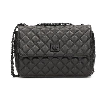 Kazar Schwarze Lederhandtasche mit gesteppter rechteckiger Form - - Bags - Damen - Schwarzk - ONE SIZE