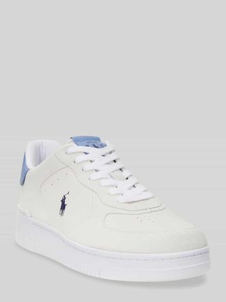 Polo Ralph Lauren Low Top Sneaker aus echtem Leder