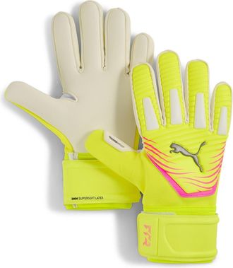Puma Future Torh&uuml;ter-Handschuhe f&uuml;r Herren/Damen Unisex (Gelb/Wei&szlig;)