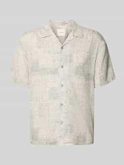 Calvin Klein Relaxed Fit Freizeithemd aus Leinen-Lyocell-Mix