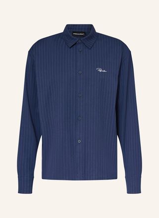 Pegador Pegador Hemd Pikal Oversize Fit blau