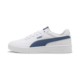Puma Sneakers Court Classic Clean Unisexe, Chaussures, Blanc, 35.5