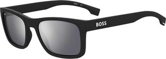 HUGO BOSS Sonnenbrille f&uuml;r Herren, Matt (Schwarz)