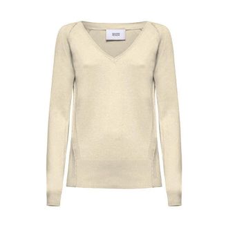 Silvian Heach Diegorosa V-Ausschnitt Strickware - - Knitwear - Damen - Beige - S
