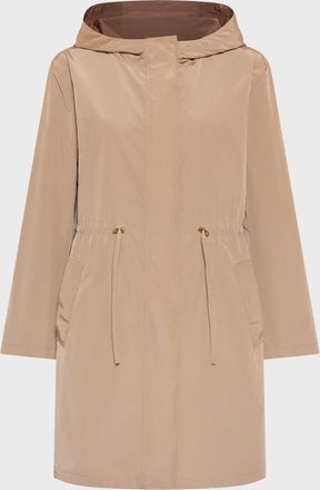 Gerard Darel Parka longue &agrave; capuche - JANNIS - Cigare