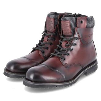 Bugatti Homme 321-auf30 Bottes avec Doublure Froide, Rouge fonc&eacute;, 43 EU