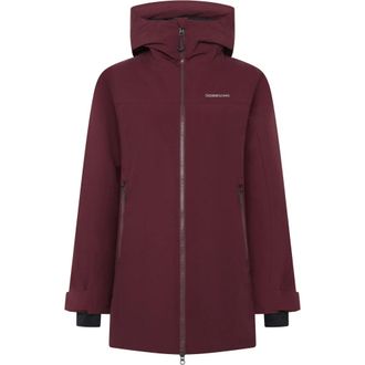 Didriksons 1913 Marget Parka - - Coats - Damen - Rot - L