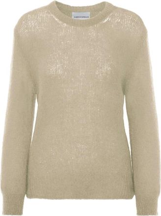Americandreams Americandreams, Femme, Pulls, Beige, Taille: ONE Size Mari Oversized Knit Pullover