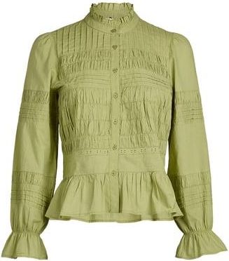 Petite Mendigote Blouse droite M&eacute;lanie en coton