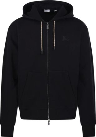 Burberry Homme, Sweatshirts et sweats &agrave; capuche, Noir, Taille: XL Rory Chk Pch Sweat &agrave; capuche SweaT-shirt