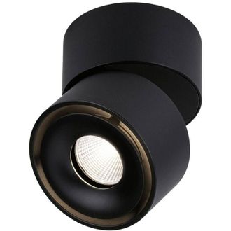 Paulmann 93371 Spircle Luminaire led pour montage en surface led led int&eacute;gr&eacute;e 8 w noir (mat) Y458362